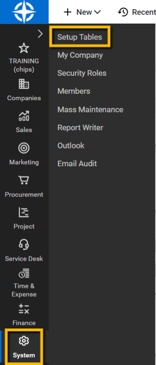 ConnectWise Custom Menu Setup